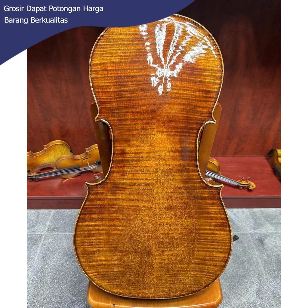 Jual Advanced Antonio Stradivarius Italian oily varnish handmade cello ...