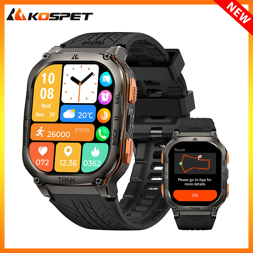 Jual 2025 al KOSPET TANK M3 Ultra GPS Smart Watches For Men Women ...