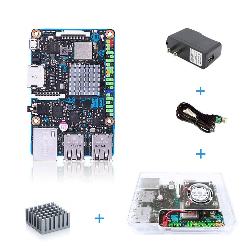Jual ASUS SBC Tinker Board R2.0 RK3288 SoC 1.8GHz Quad Core CPU 600MHz ...