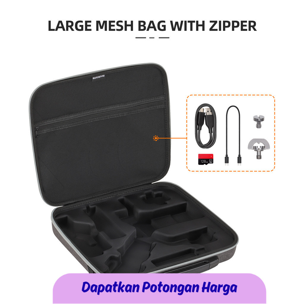 Jual SSN Portable Carrying Case for DJI Ronin RS 4 Mini Travel Gimbal ...