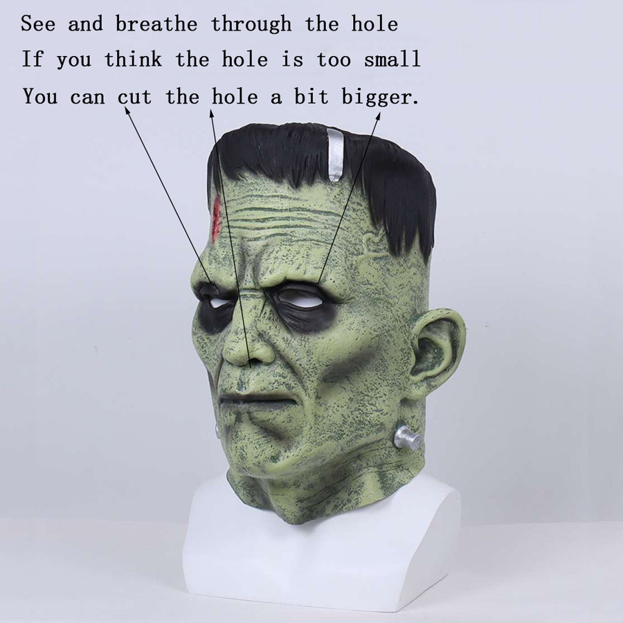 Jual Frankenstein Mask Devil Monsters Cosplay Masks Zombie Mascarillas ...