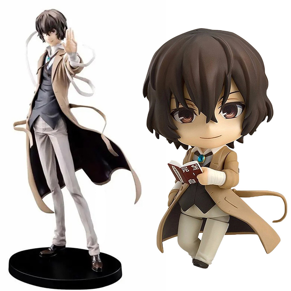 Jual 26cm Anime peripherals Dazai Osamu Figure BSD Action Figure ...
