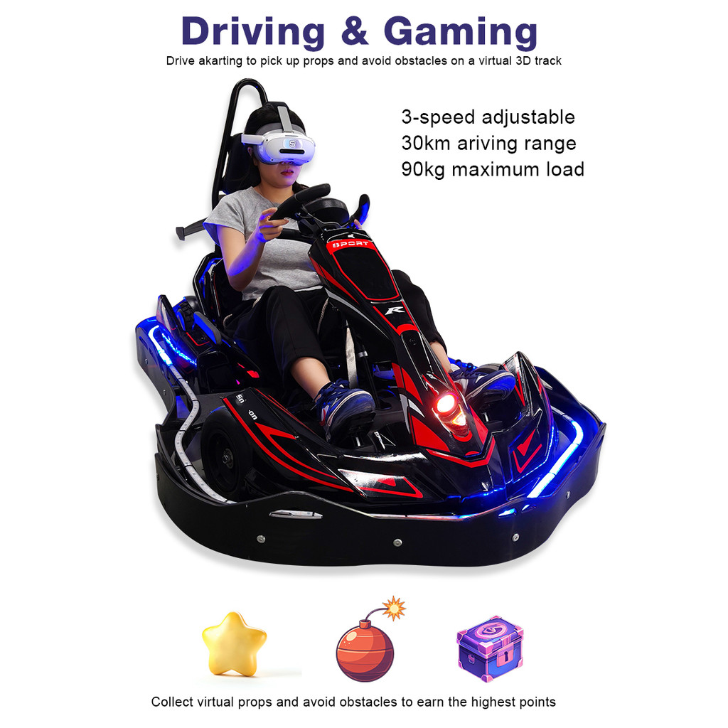 Jual 2025 New Amusement & Sports Park Go Kart Super s Kart MR/VR Kart ...
