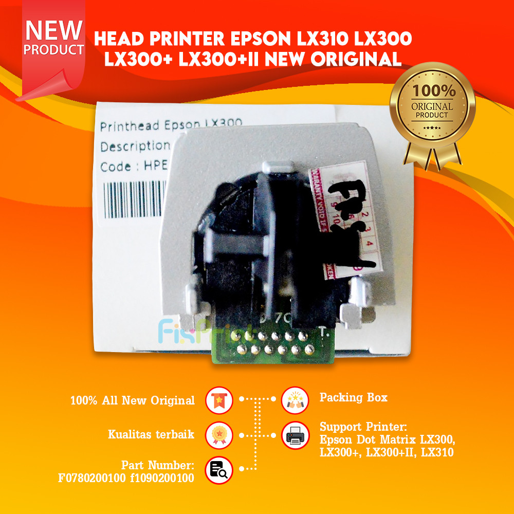 Jual Printer Head Dot Matrix Epson LX-310 LX-350 LX310 LX350 LX 310 ...