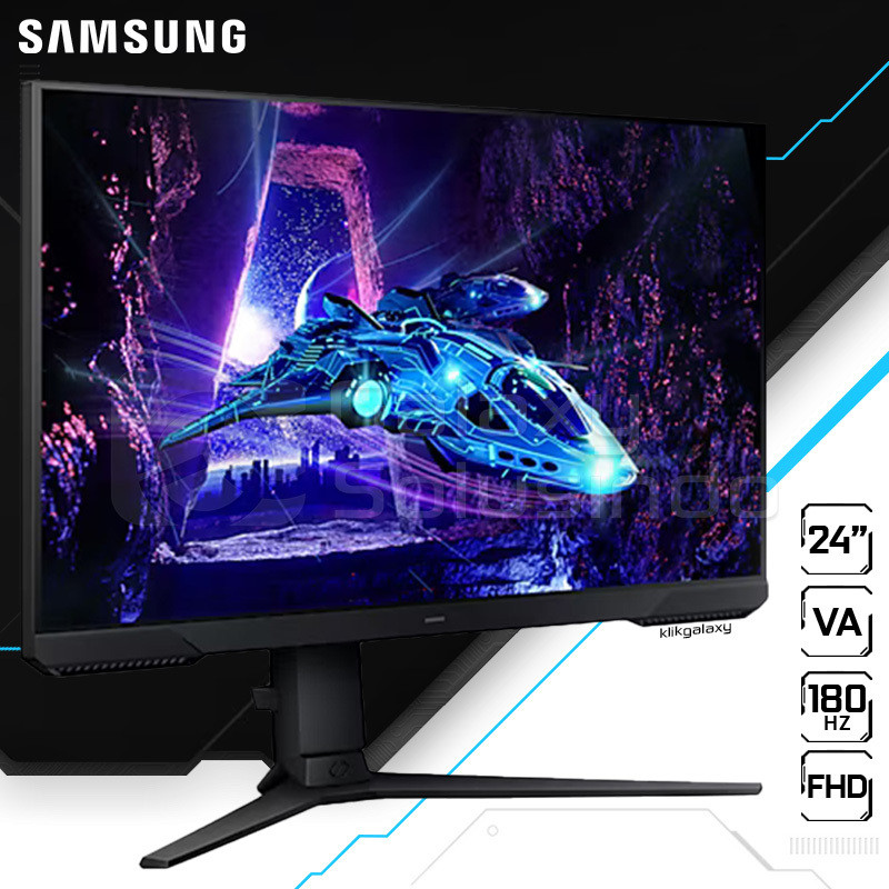 Jual SAMSUNG Odyssey G3 G30D LS24DG302 24 Inch FHD VA 180Hz 1ms ...