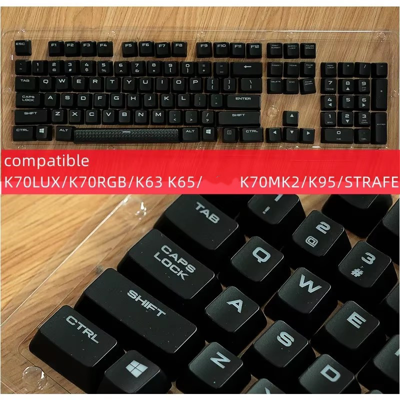 Jual Replacement key caps for CORSAIR meanical keyboard K70 LUX/K70 LUX ...