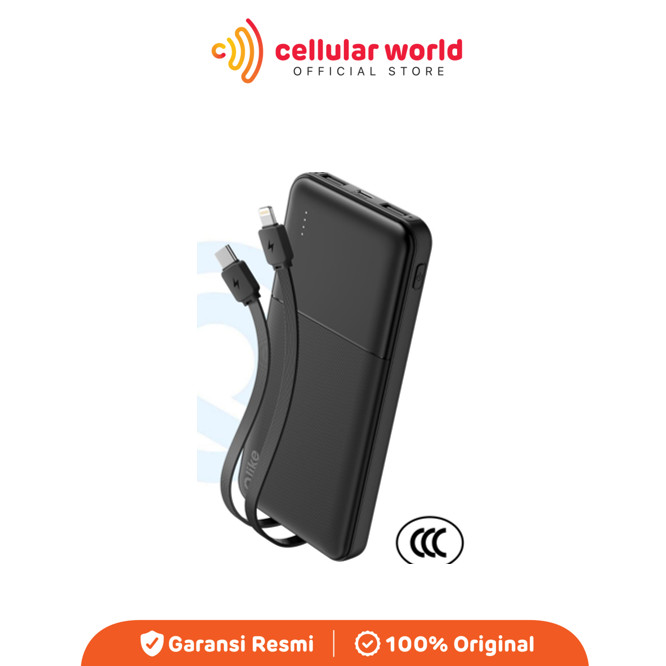 Jual Olike Powerbank P109 10000mAh DUAL USB PORT + Built in Kabel Type ...