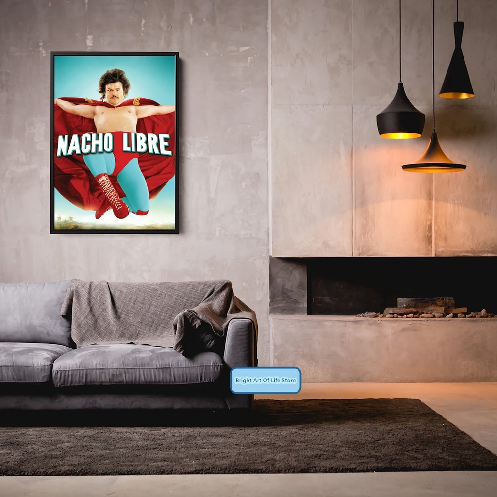 Jual Nacho Libre Movie Poster Home Decoration Wall Painting (No Frame ...