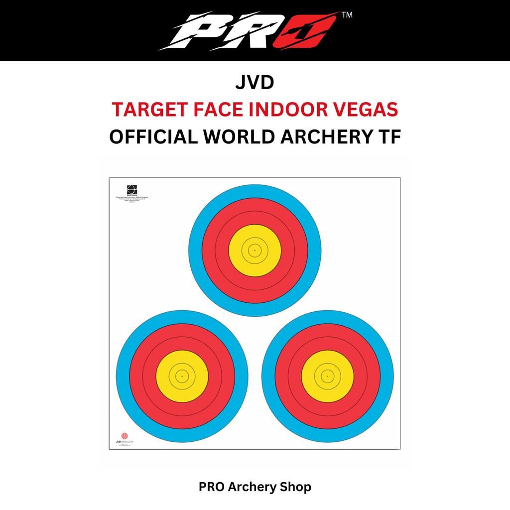 Jual TARGET FACE INDOOR VEGAS JVD | KERTAS TARGET PANAHAN INDOOR | TF ...