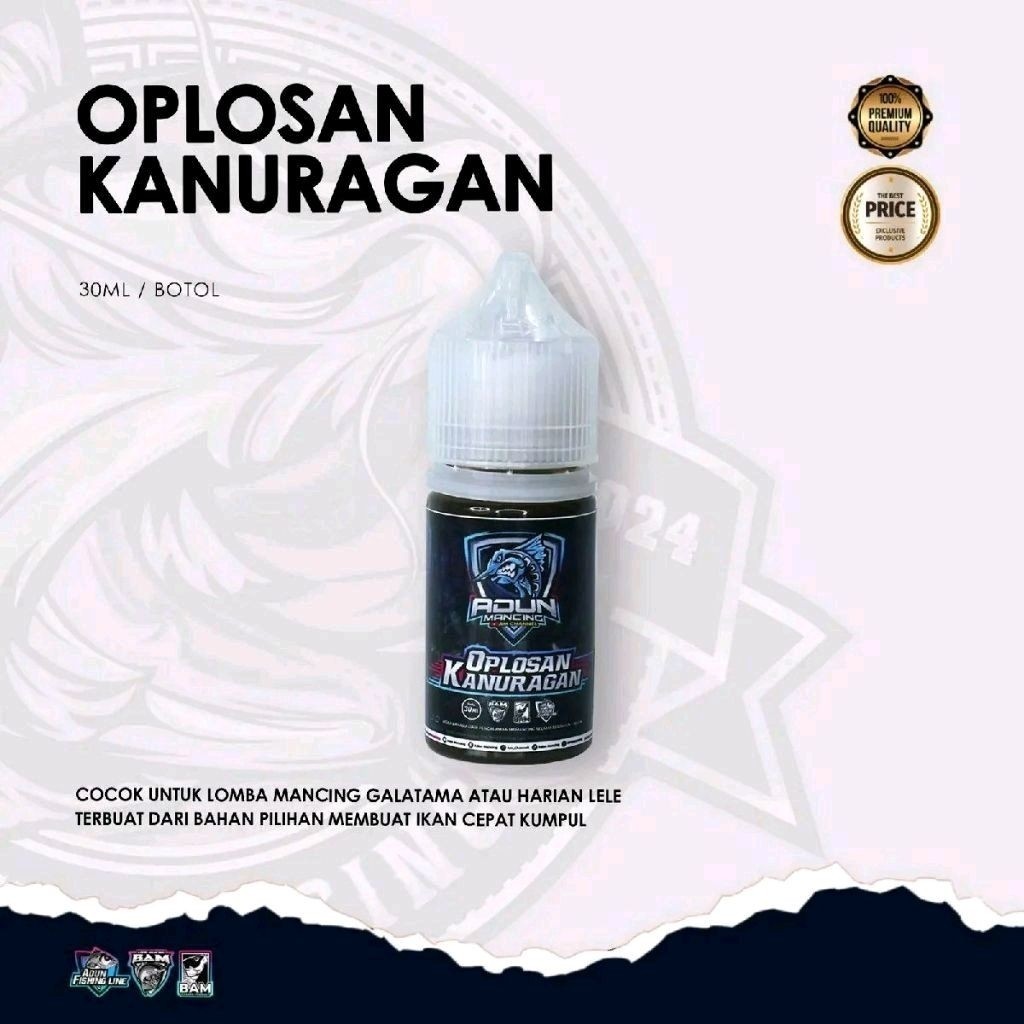 Jual Oplosan Adun Mancing Kanuragan 30Ml Cocok Untuk Lomba Mancing ...