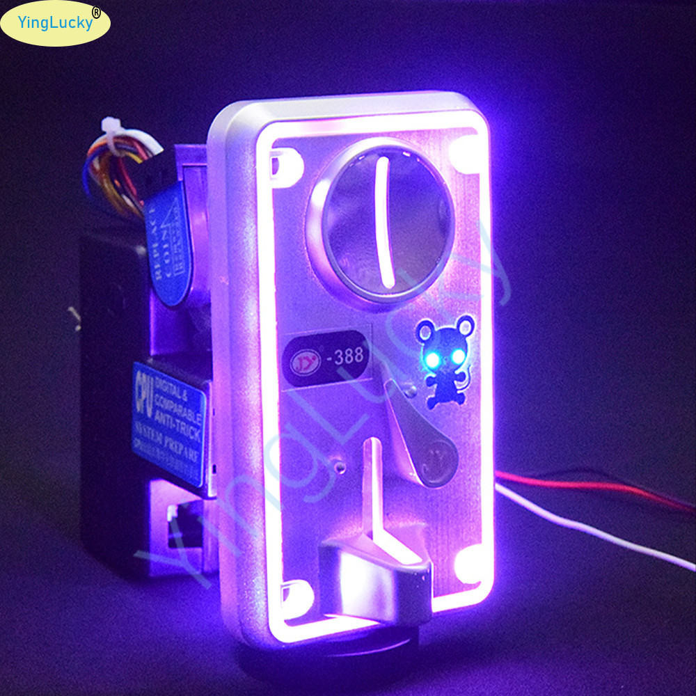 Jual Multi Arcade Coin Acceptor with 12V LED light can be used for ...