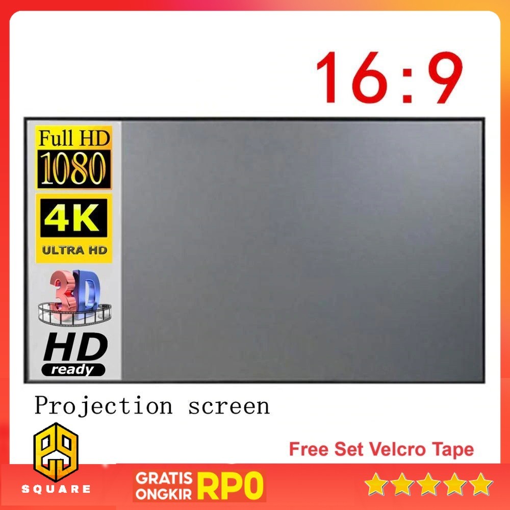 Jual Screen Proyektor Terlengkap & Harga Terbaru Mei 2026 | Shopee ...