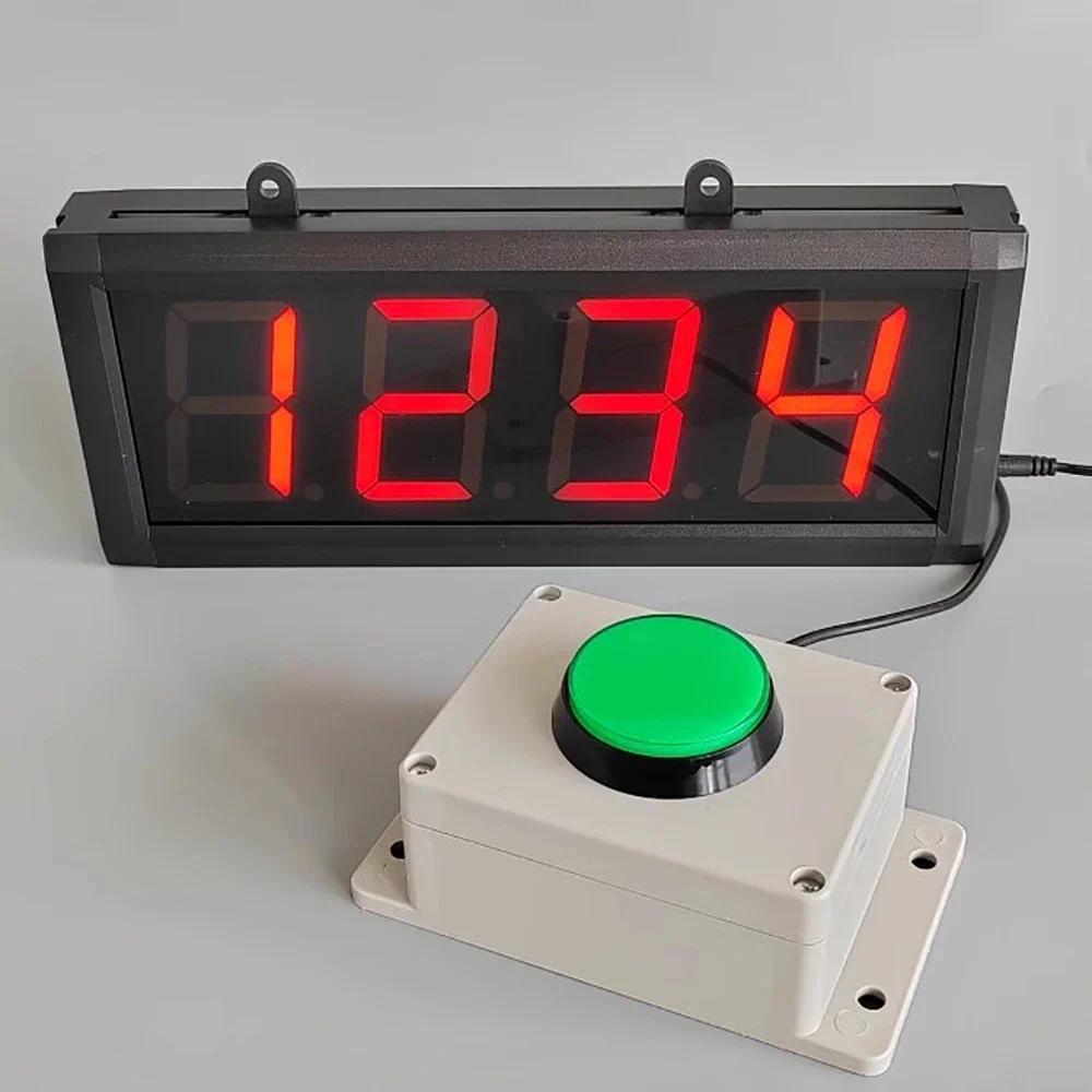 Jual 3-inch 4-inch Large Screen LED Manual Counter Hand Push Button ...
