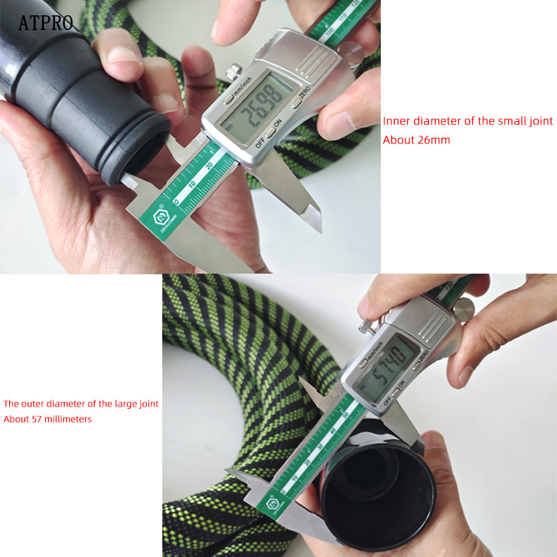 Jual Electric Vacuum Hose 3.5M Anti-static Snake Skin Hose Universal ...
