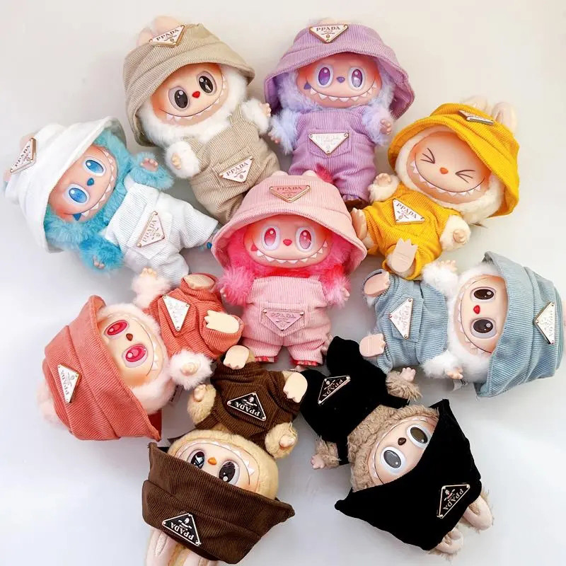 Jual For Labubus Doll V1 V2 V3 Clothes Outfit Hat Bag Clothes glasses ...