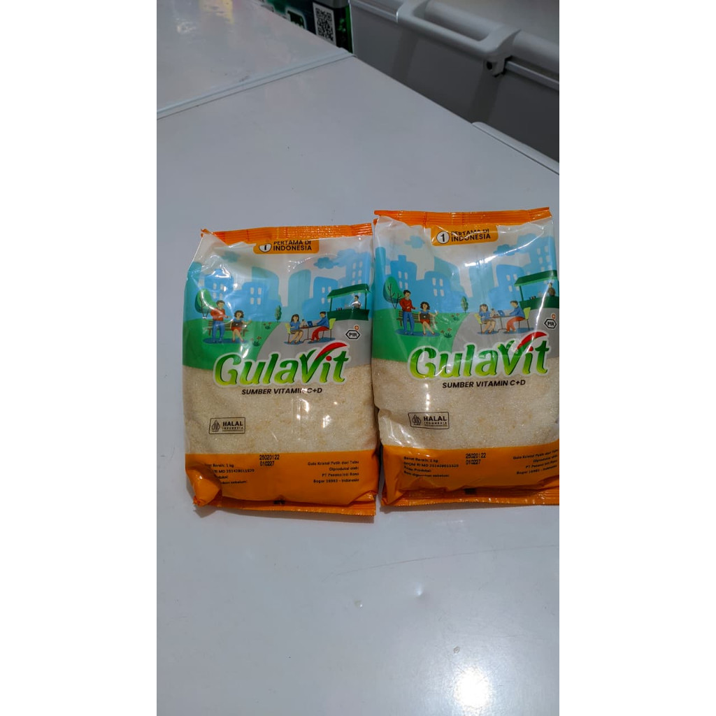 Jual Gulavit Gula Kristal Putih Tebu 1 kg | Shopee Indonesia