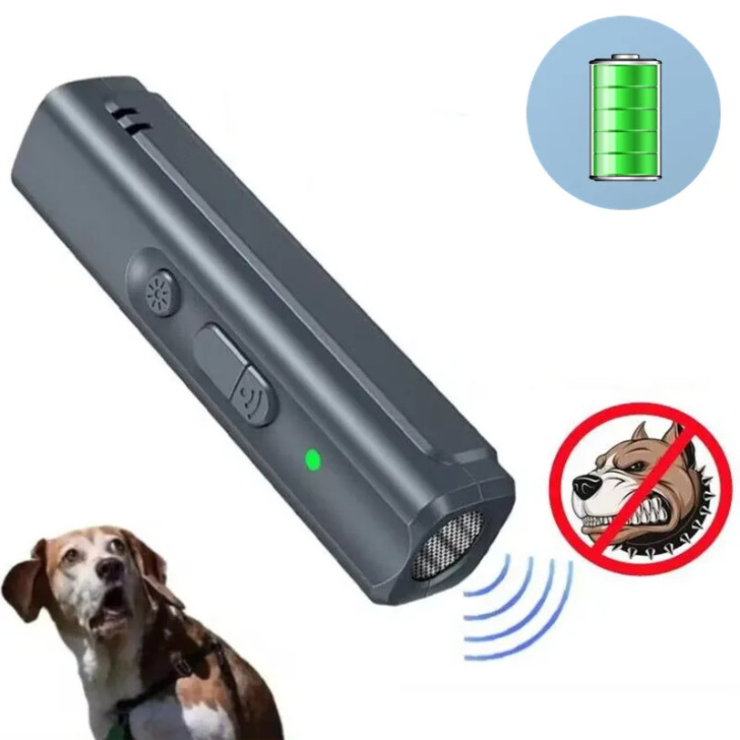 Jual High Power Ultrasonic Dog Repeller Trainer Anti Barking LED Dog ...