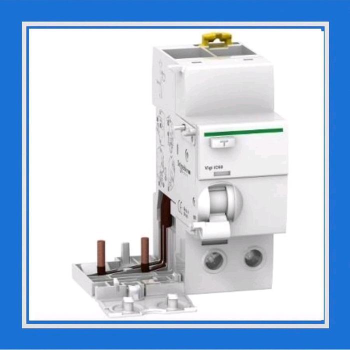Jual SCHNEIDER ACTI9 MODULE VIGI IC60 2P 25A 30MA AC ORIGINAL A9V41225 ...