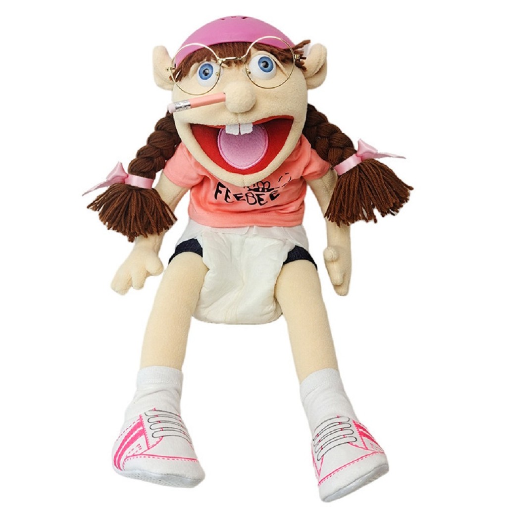 Jual Jeffy Puppet Doll Talk Show Hand Muppet Cody Junior Joseph ef ...