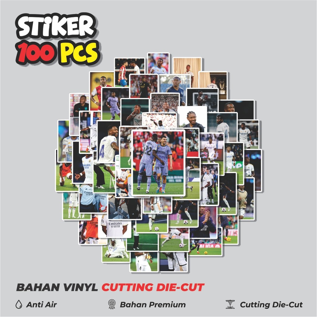 Jual Terbaru! 50 pcs Stiker RM David Alaba V2 Dekorasi Lucu Kreatif ...