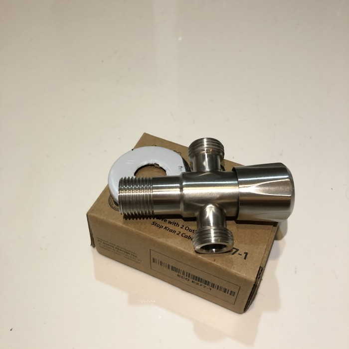 Jual TOTO Indonesia Stop Kran Cabang ECO E277-1 Stainless Steel SUS 304 Ukuran 1/2 Inci Terbaru ...