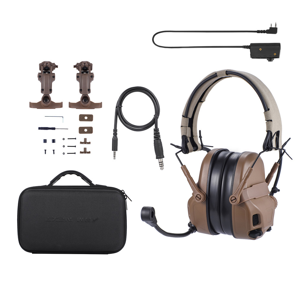 Jual Communication Headphone Helmet-Mounted Pickup Noise Reduction ...
