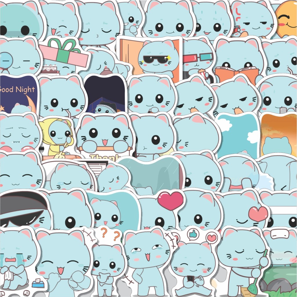 Jual Stiker Cutting Pack Stiker LITTLE DINO Isi 100Pcs Series Aesthetic ...