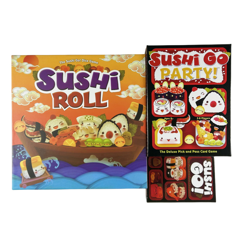 Jual Sushi Go Card Game - Sushi Go Party! The Pick&Pass Card Game ...