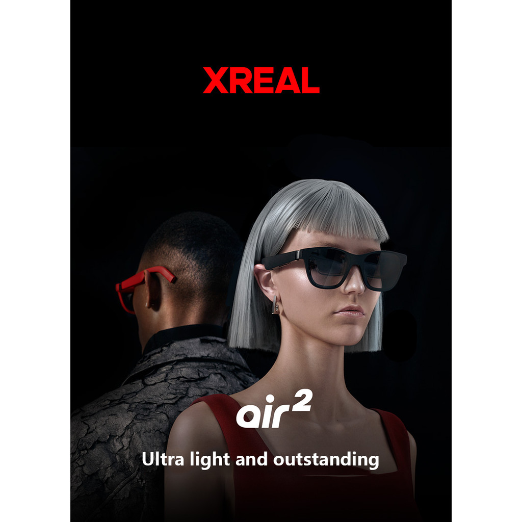 Jual Xreal Air 2 AR Glasses 120Hz Micro-OLED Large Screen Glasses with ...