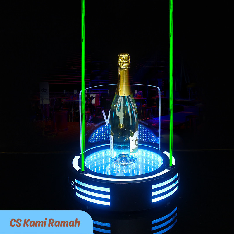 Jual TBT Nightclub VIP Wine Rack display, Bar KTV LED Crystal Wine ...