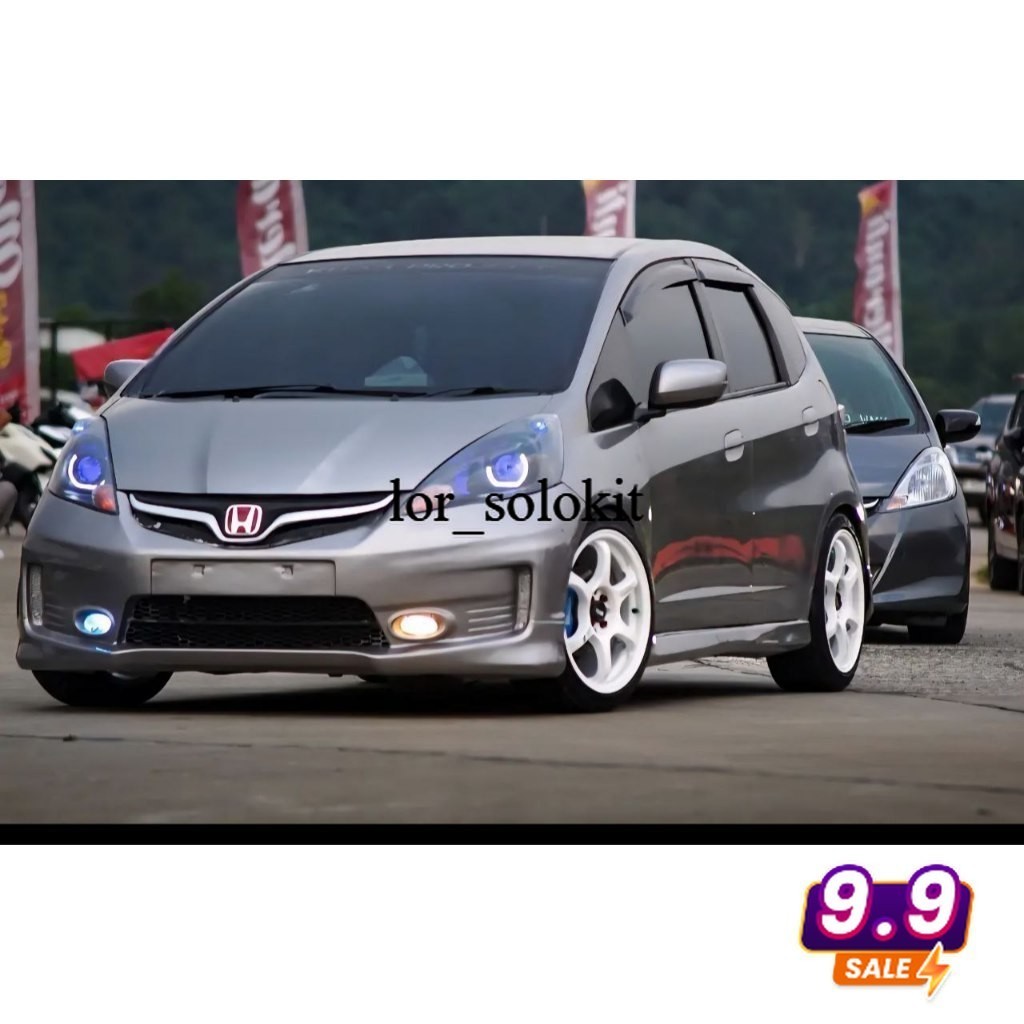 Jual body kit BODYKIT JAZZ GE8 UPGRADE MMC TANPA GANTI LAMPU | Shopee ...