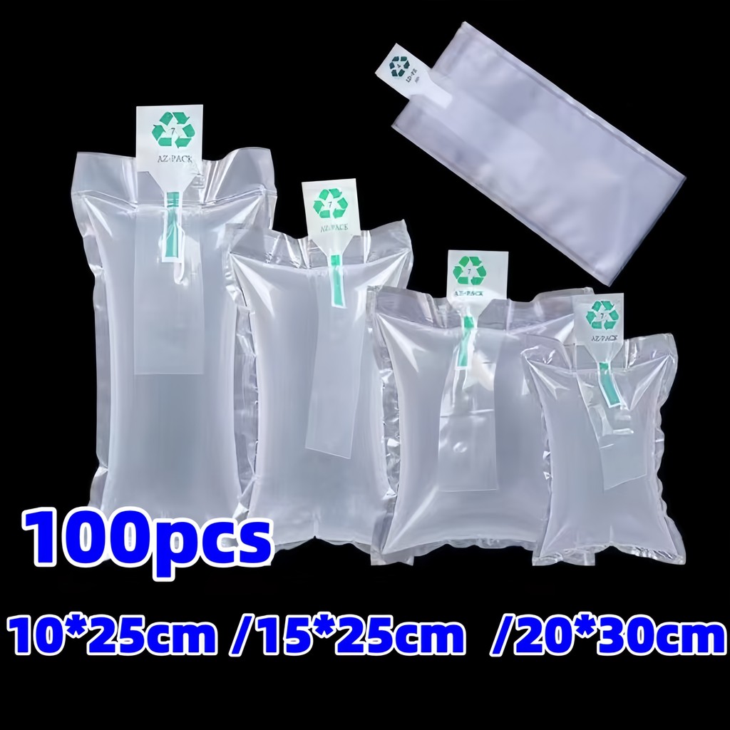 Jual 100pcs Inflatable Buffer Bag Air Cushion Pillow Bubble Wrap Maker ...