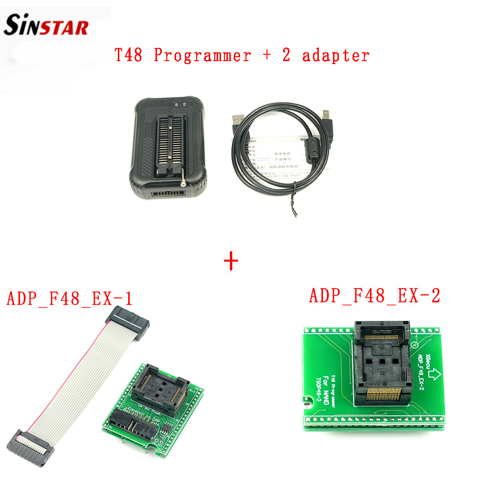 Jual Original T48 [TL866-3G] Programmer with 2 Adapter Support 31000 ...