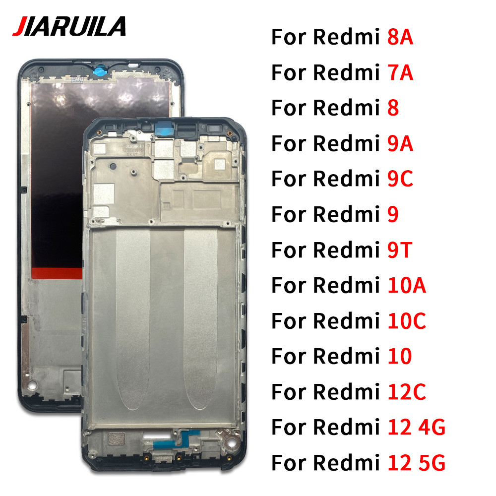 Jual New Front Frame For Xiaomi Redmi 10 10A 10C 7A 8 8A 9 9A 9C 9T 12 ...