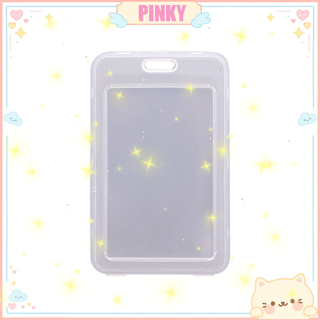Jual CARD HOLDER TRANSPARAN / FRAME ID CARD CLEAR / TEMPAT ID CARD ...