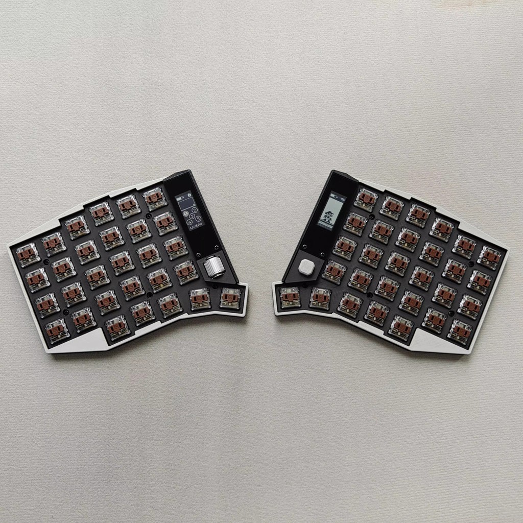 Jual Sofle Split Keyboard Kit 2 Mode Bluetooth Wireless Split Keyboard ...