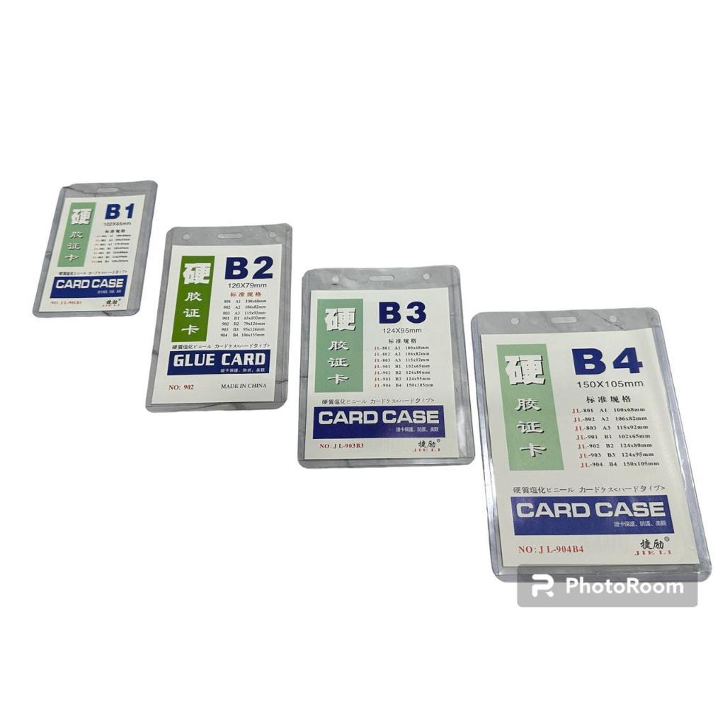 Jual (Per pcs) Tempat Name Tag B1 B2 B3 B4 / Plastik Name Tag / ID Card ...
