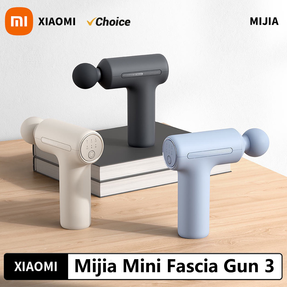 Jual XIAOMI Mijia Mini Fascia Gun 3 Portable Muscle Massage Gun Thrust ...