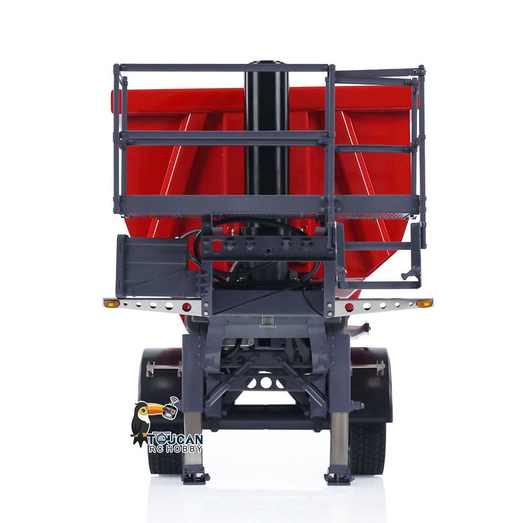 Jual 3 Axles Metal Hydraulic RC Dump Trailer for Toys 1/14 Remote ...