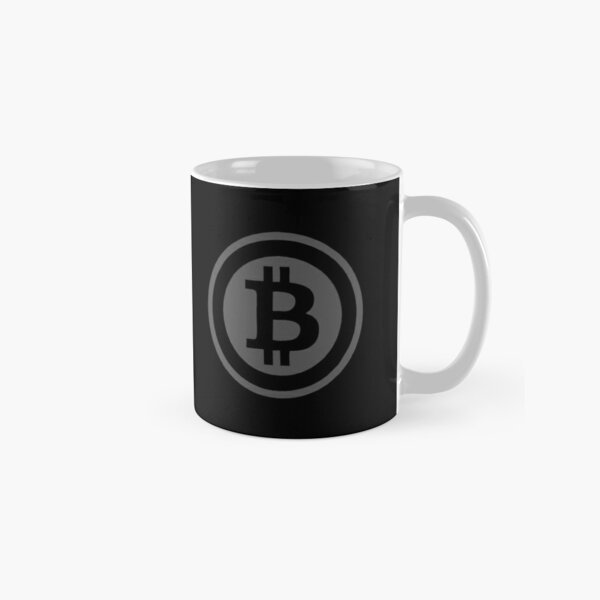 Jual Bitcoin Classic Mug Tea Gifts Drinkware Simple Cup Handle Round ...