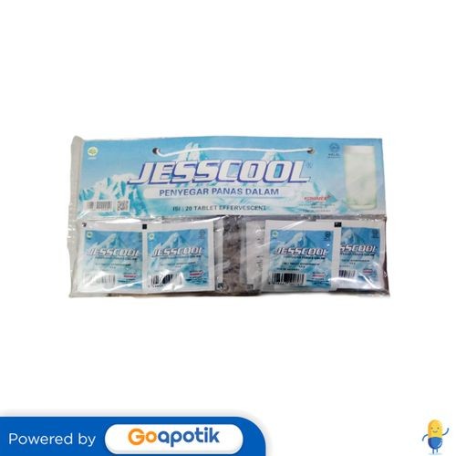 Jual Jesscool Pack 20 Tablet Effervescent | Shopee Indonesia