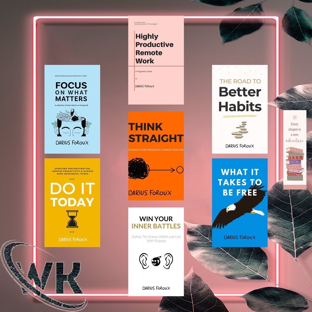 Jual Think Straight, Do It Today, Win Your Inner Battles, What It Takes ...