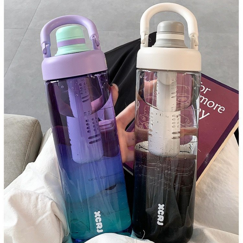 Jual VIRAL !! Botol Minum Gradasi Transparan 1liter / Botol Minum ...
