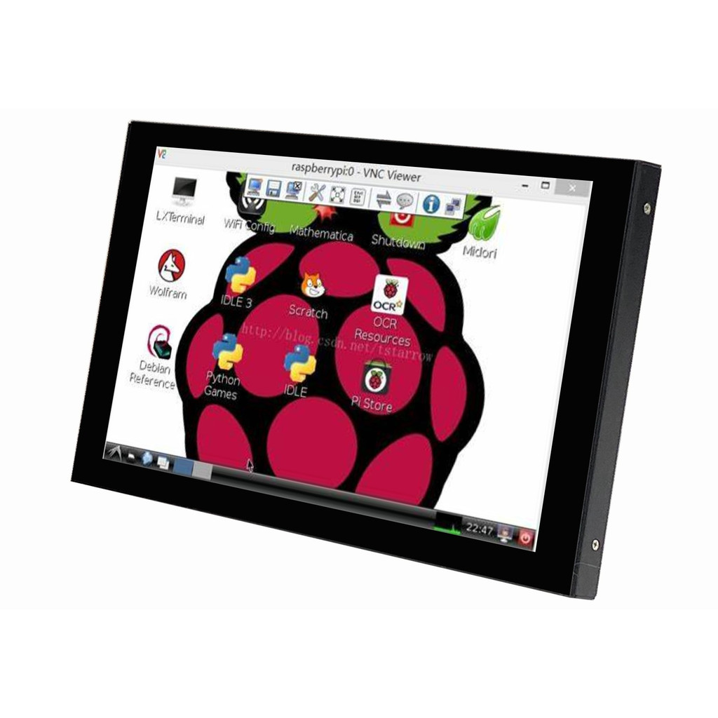 Jual Raspberry Pi 7 Inch NONTouch Screen IPS 1024x600 HD LCD HDMI- Display for RPI 4B 3B+ 3B PC ...
