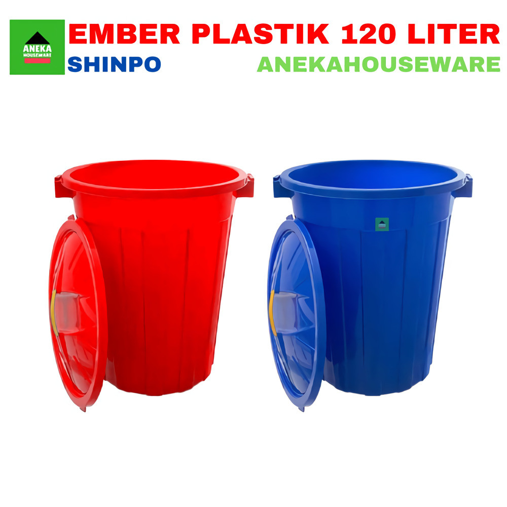 Jual Ember Tong Air/ Tong Serbaguna 120 Liter Dengan Tutup/ Tong Ember ...