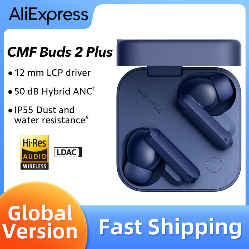 Jual Global version Nothing CMF Buds 2 Plus 50dB Hybrid ANC Wireless ...