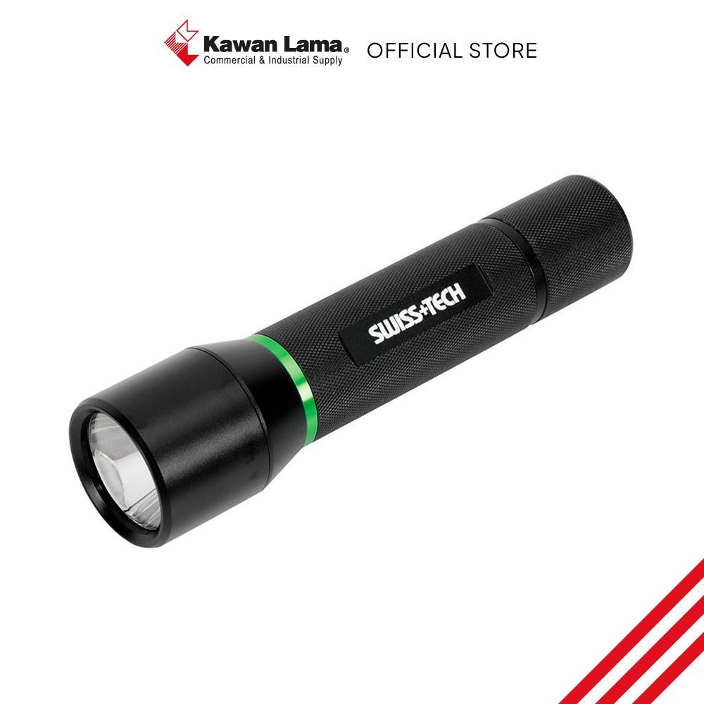 Jual KLS Swiss Tech Senter Rechargeable 400 Lumens St031601 - Hitam ...