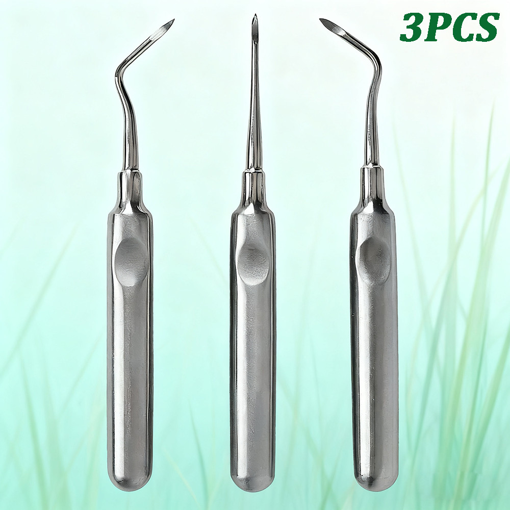 Jual 3pcs dental root evelator , bein ,apical ,luxator cryer, alat ...