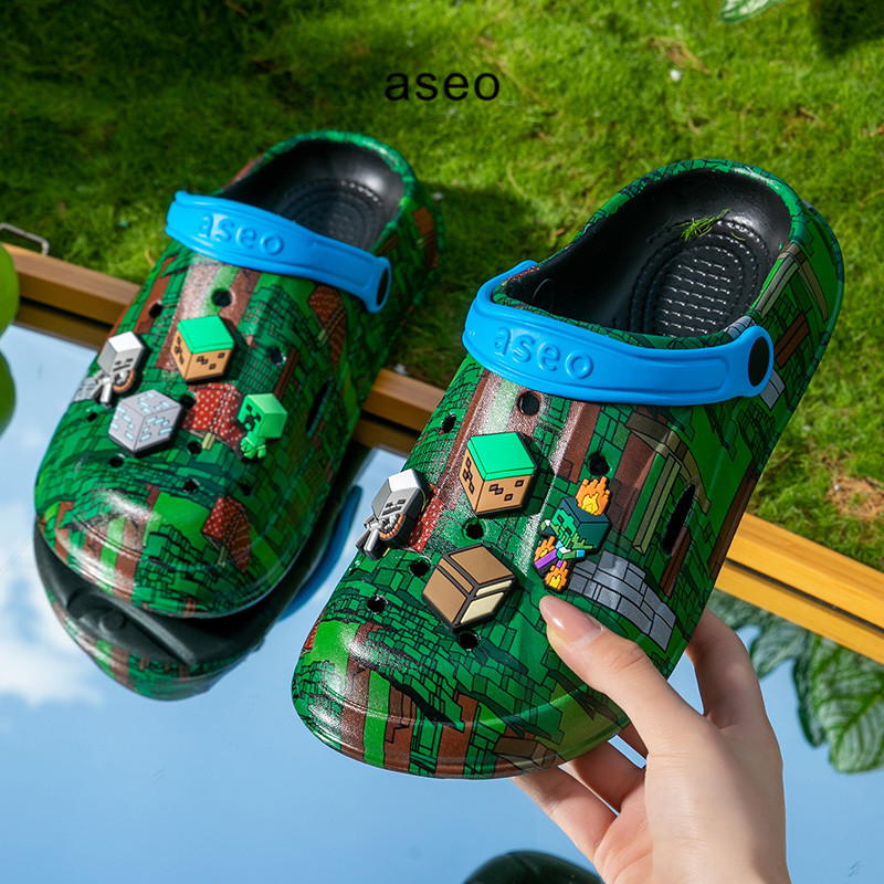 Jual Aseo Sandals Pria Wanita Terbaru Kekinian Clog Slip On Anti Slip ...