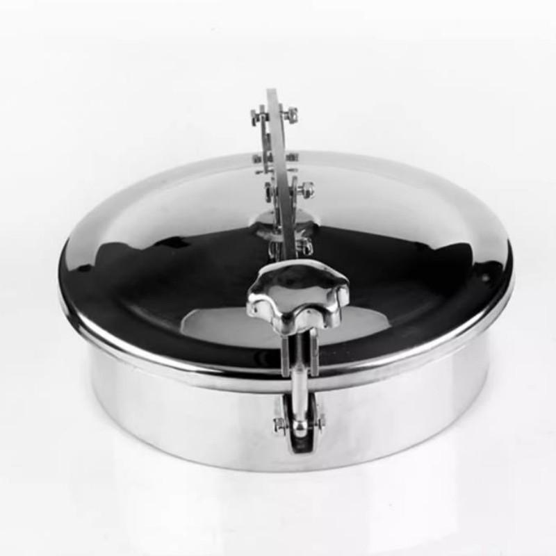 Jual Manhole for tank DN350/DN400mm SS304 Atmospheric Manhole Cover ...